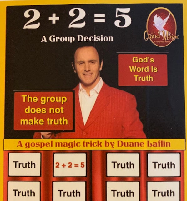 2+2=5 (Two plus Two Equals Five) – LaflinMagicStore